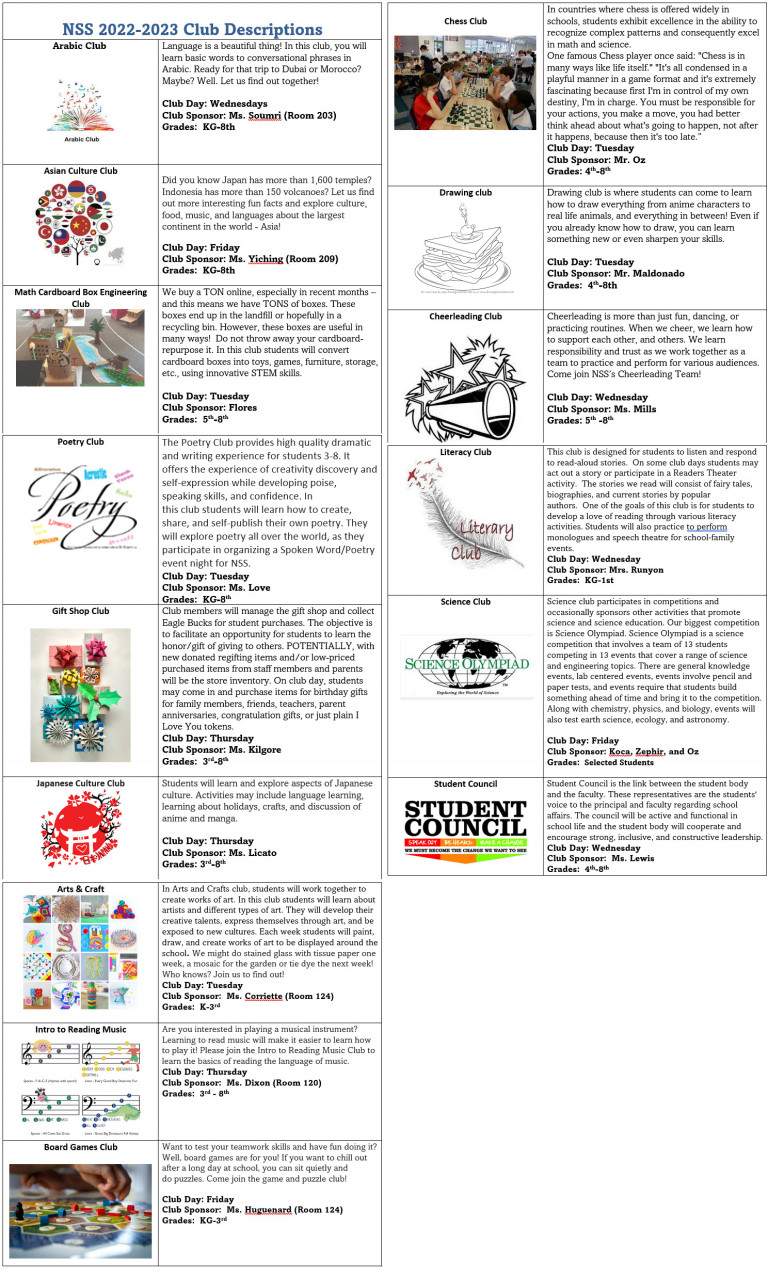 After School Programs - New Springs Schools